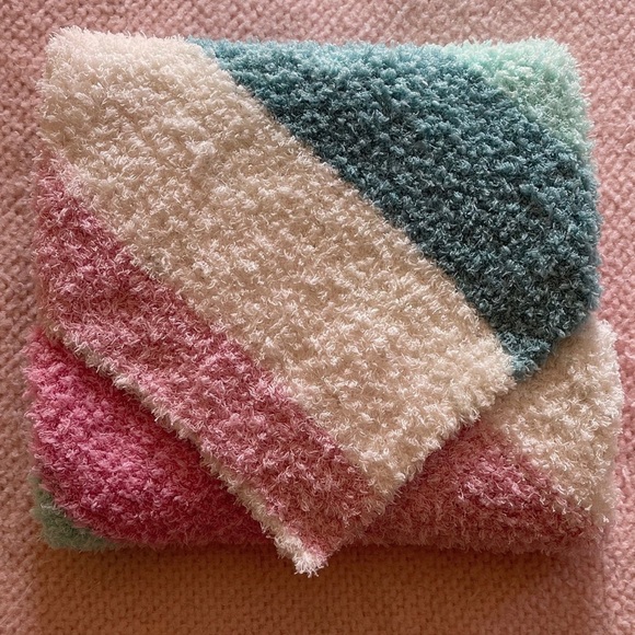 Other | Hp Handmade Colorful Baby Blanket | Poshmark